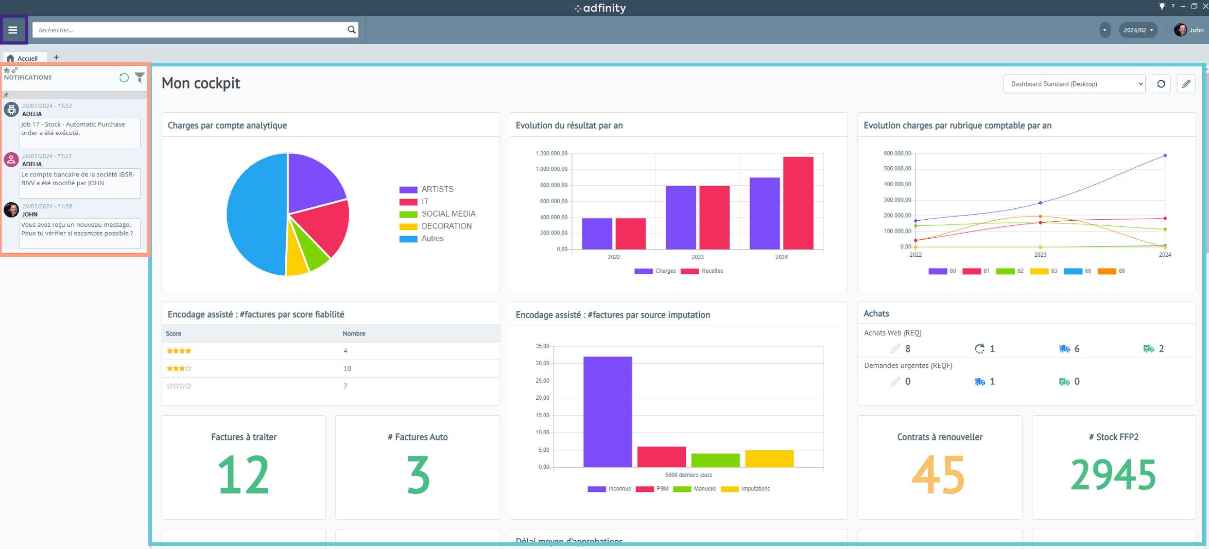 Connaissez-vous bien votre écran d'accueil Adfinity et tous ses widgets
