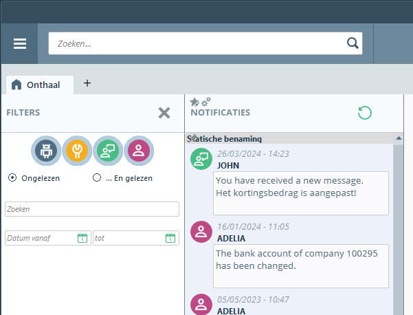 Hoe goed ken je het startscherm van Adfinity en al zijn widgets?